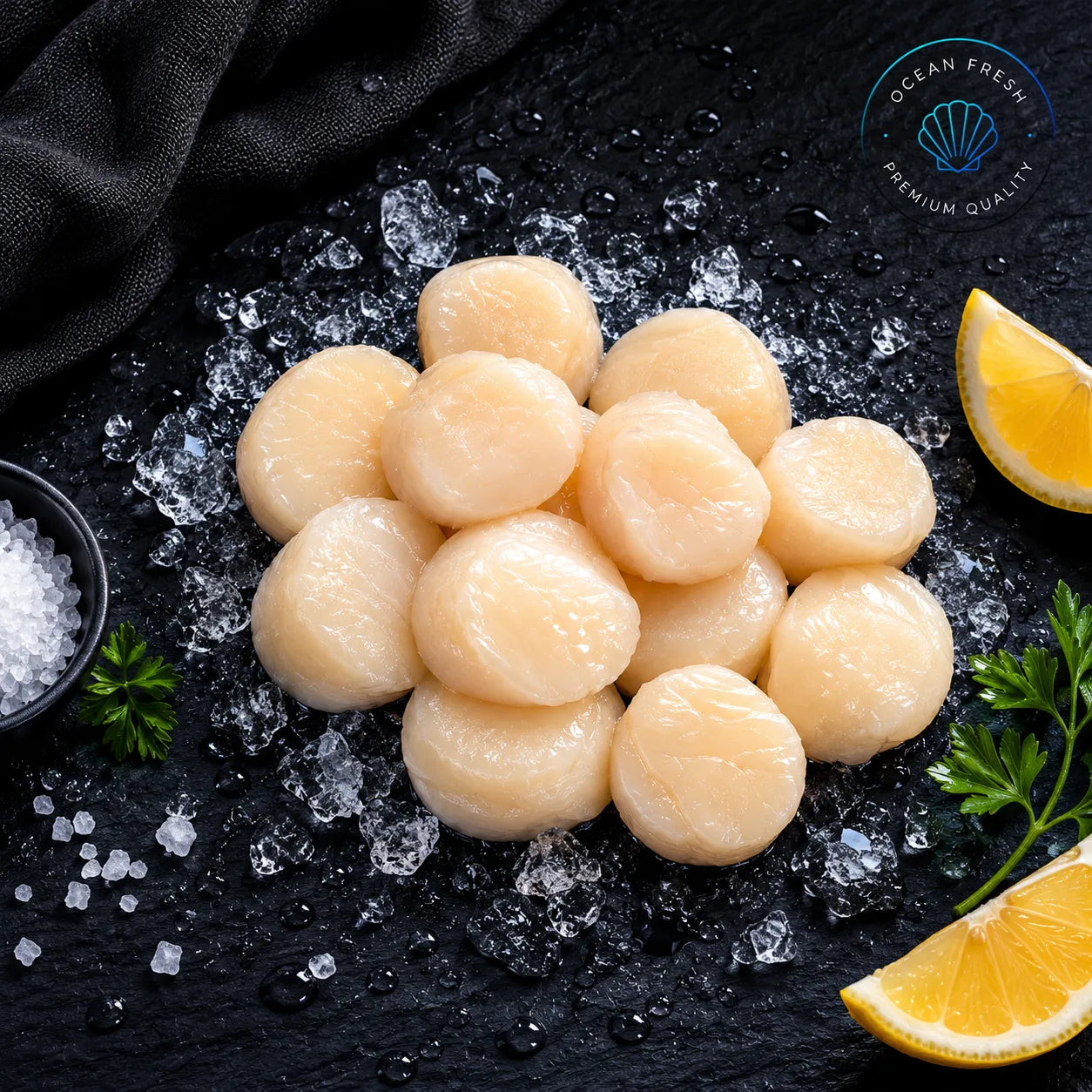 Premium Japanese Scallops | Sustainably Sourced and Frozen