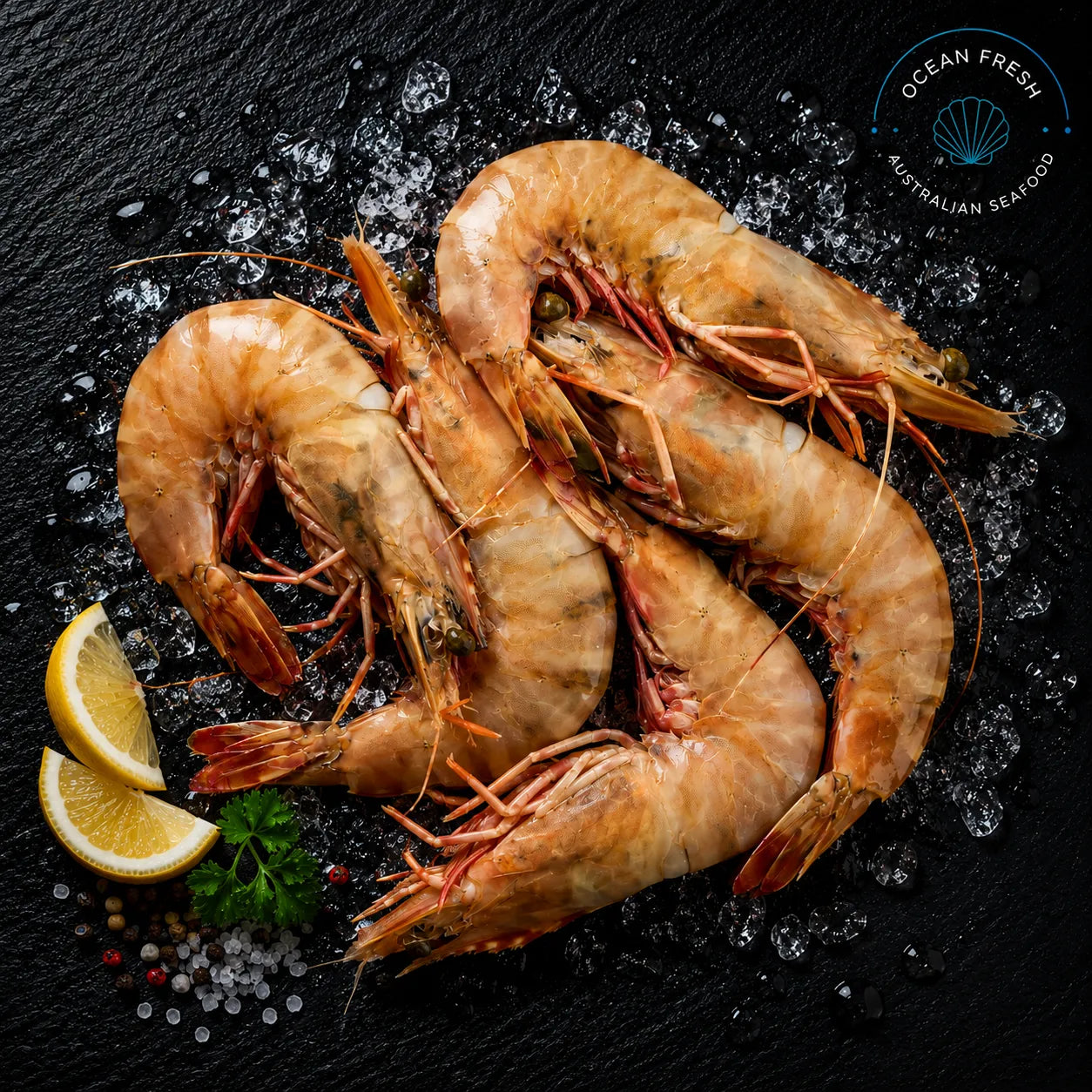 Frozen Skull Island Tiger Prawns | Premium Seafood Sydney